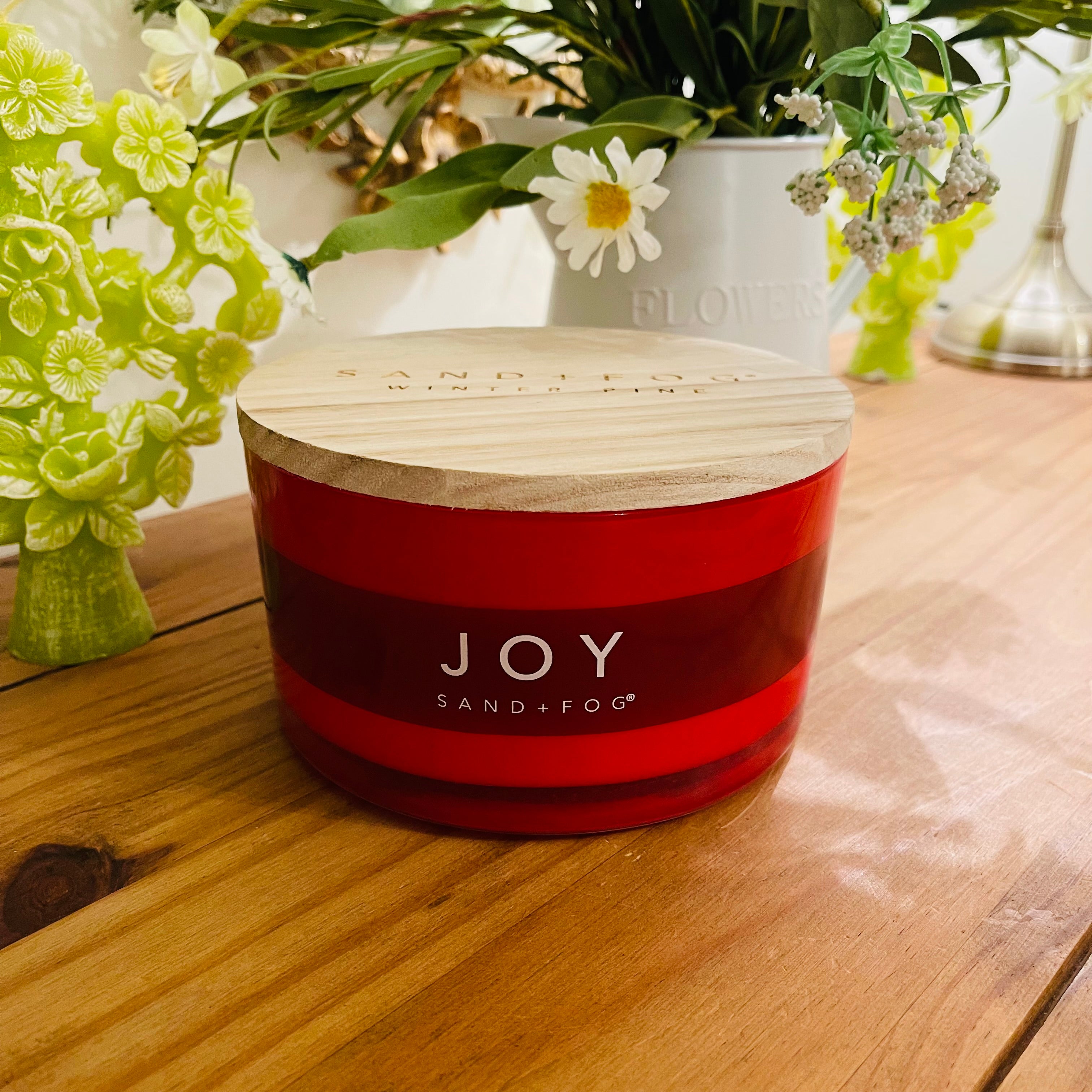 Winter Pine - Joy – Sand + Fog Candle – Super Duper Candle Company