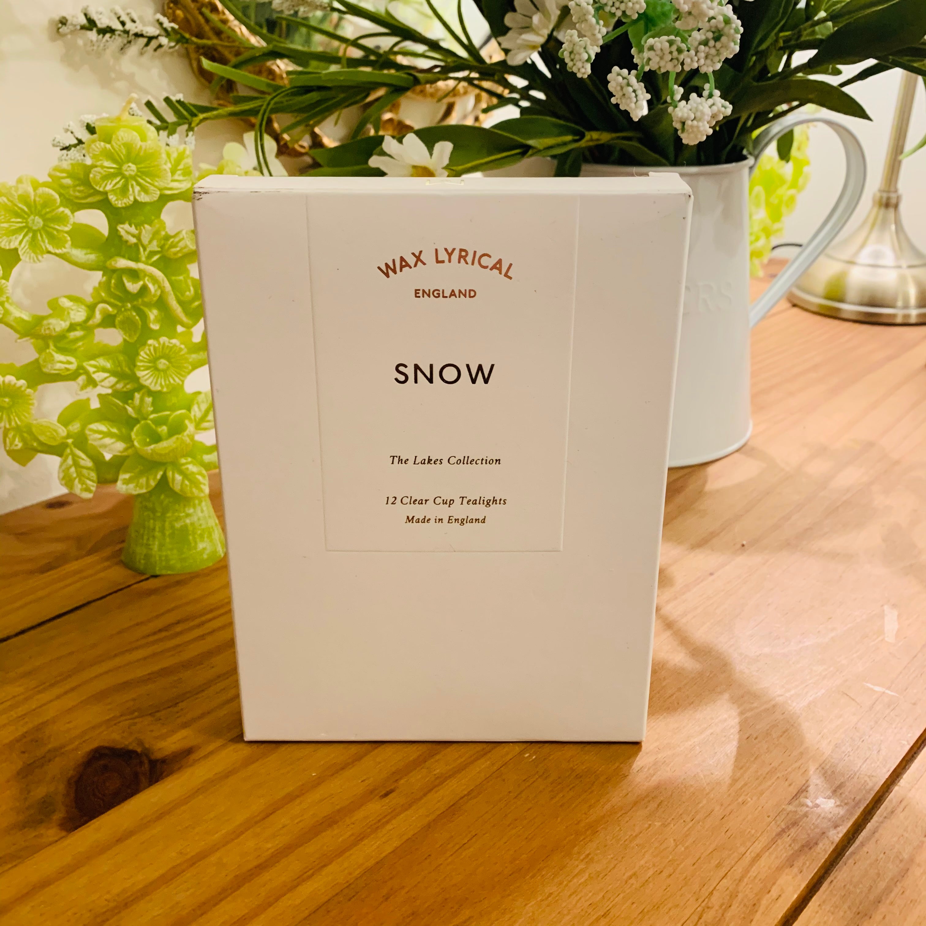 Snow – Wax Lyrical Tealights – Super Duper Candle Company