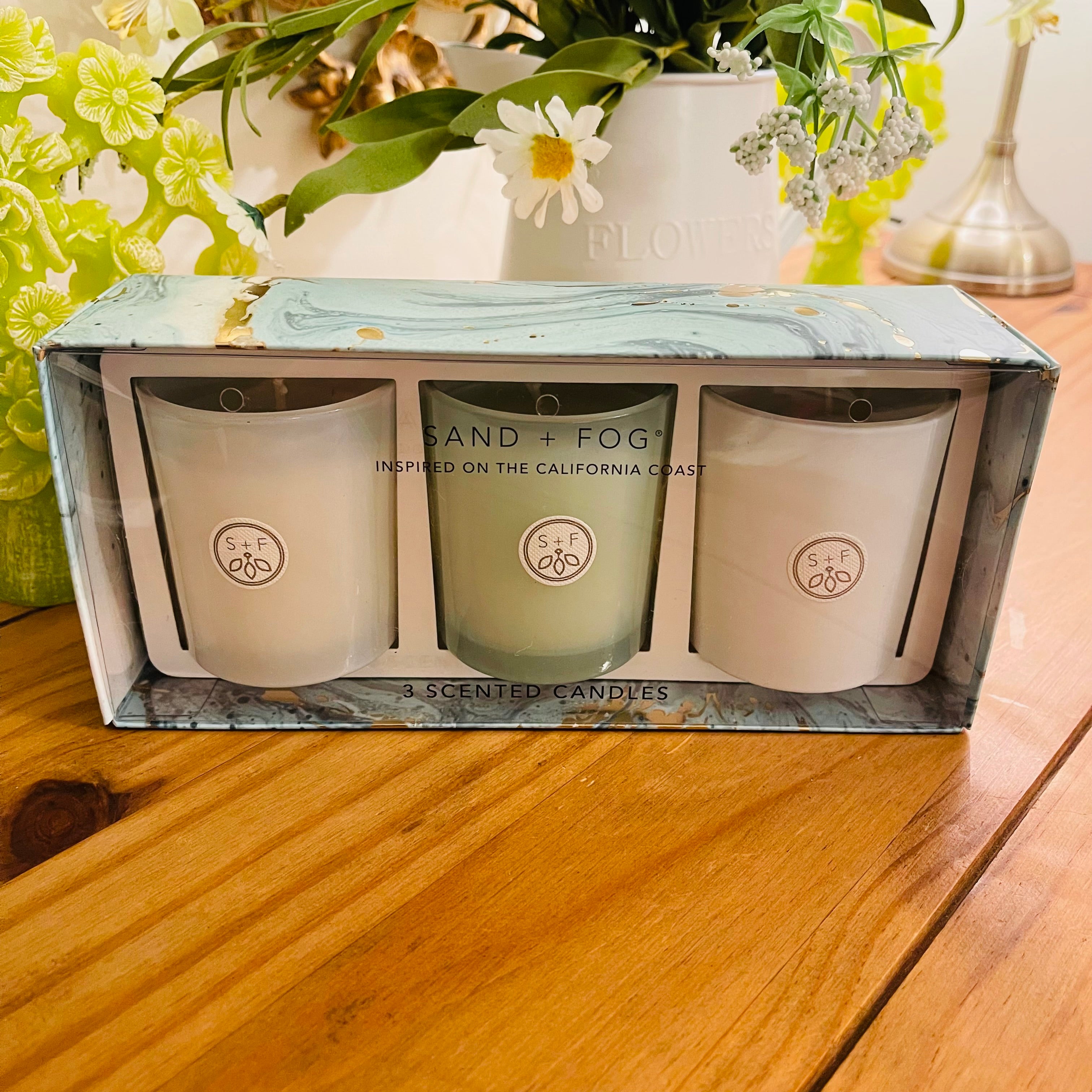 Trio Gift Set – Sand + Fog Gift Set – Super Duper Candle Company